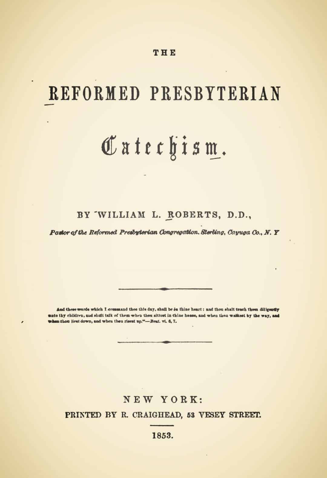 On the Duty of Covenanting and the Permanent Obligations of Religious ...